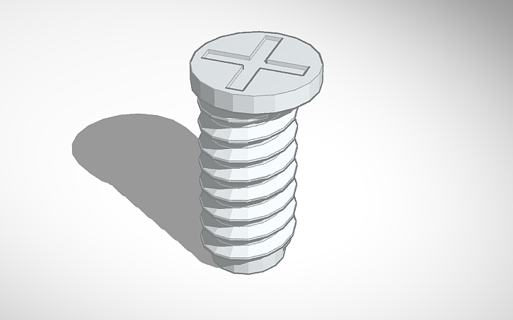 3D design Screw | Tinkercad