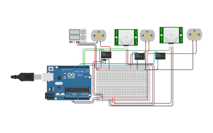 Circuit Design Solution Tinkercad