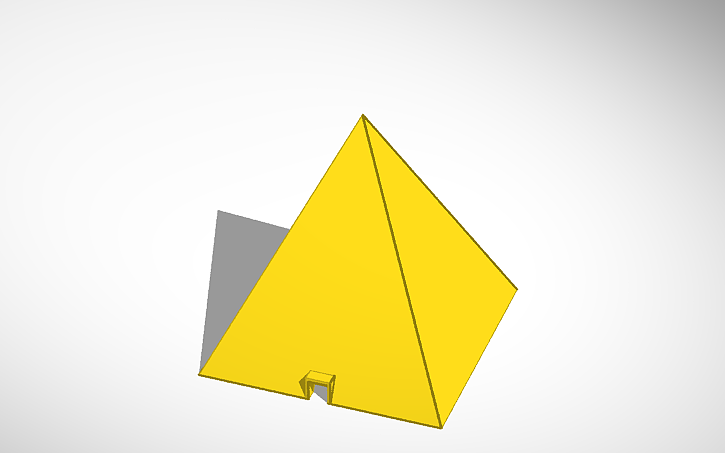 3D design piramid | Tinkercad