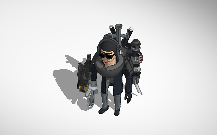 3D design UPG Buzzsaw Mutant - Tinkercad