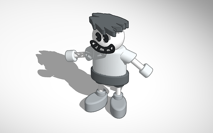 3D design old school cartoon character | Tinkercad
