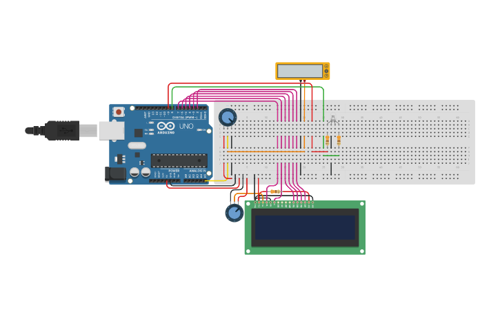 Circuit design Termocoppia in un forno - TPS - Tinkercad