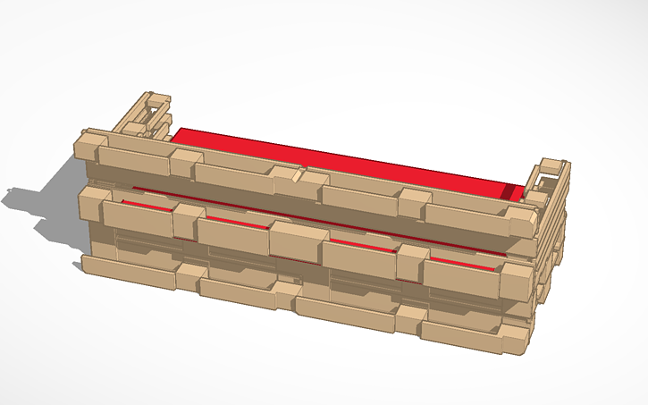 3D design Euro Pallet Sofa | Tinkercad