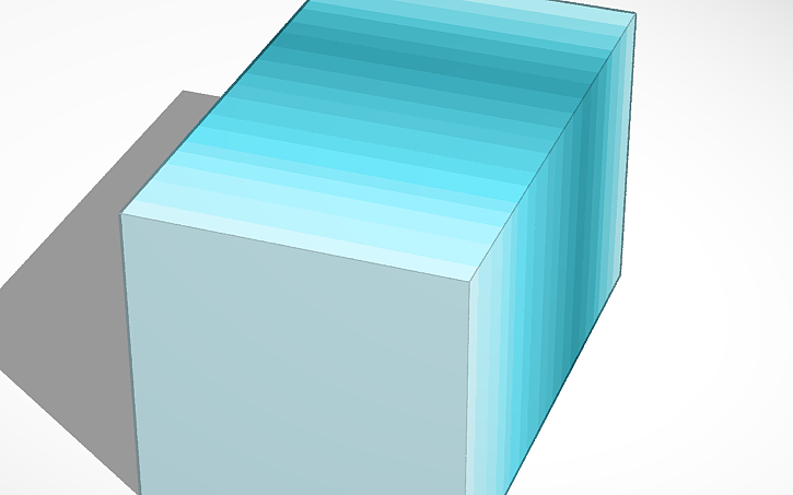 3d Design Blue Gradient Tinkercad