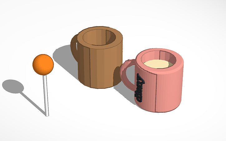 3D design mug - Tinkercad