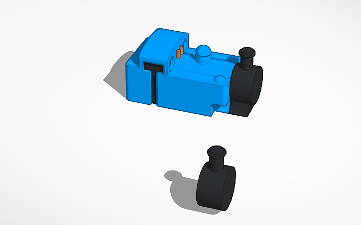 3D design Pug The British Railway Saddle Tank Engine - Tinkercad