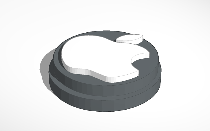 3D design Apple - Tinkercad