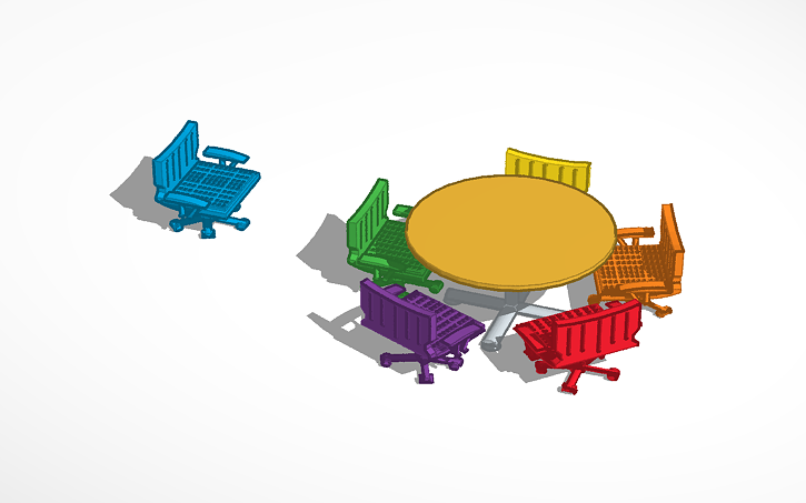 3D design Copy of Furniture - Tinkercad