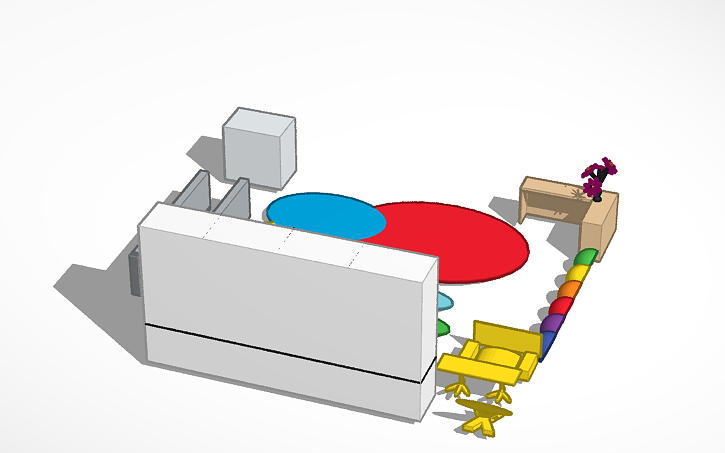 3D design Copy of Dawns Magic Math Room - Tinkercad