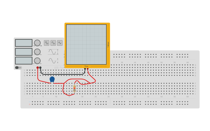 Circuit design HPF Design Tom Gibbs | Tinkercad