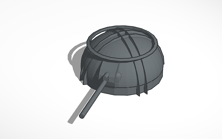 3D design Turret - Tinkercad