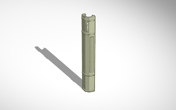 3D design Gothic Column-p - Tinkercad