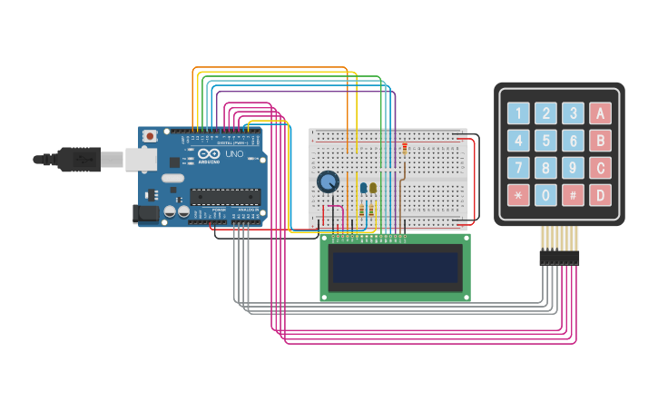 Circuit design Lab 8 | Tinkercad