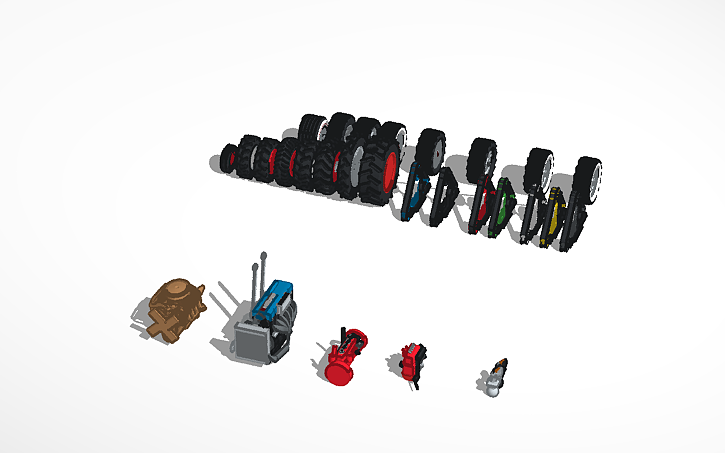 3D design Weels - Tinkercad