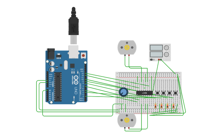 Circuit design ATIVIDADE 1 | Tinkercad