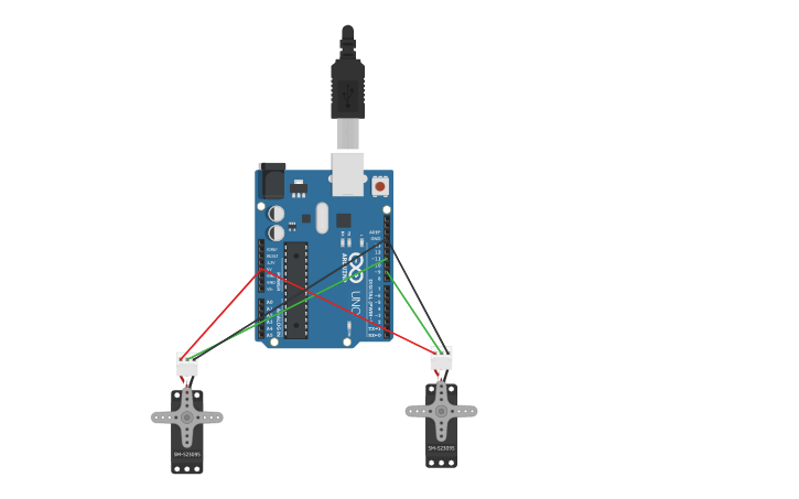 Circuit Design Controlling The Speed Of Servo Motor With Arduino Using Pwm Tinkercad 9818