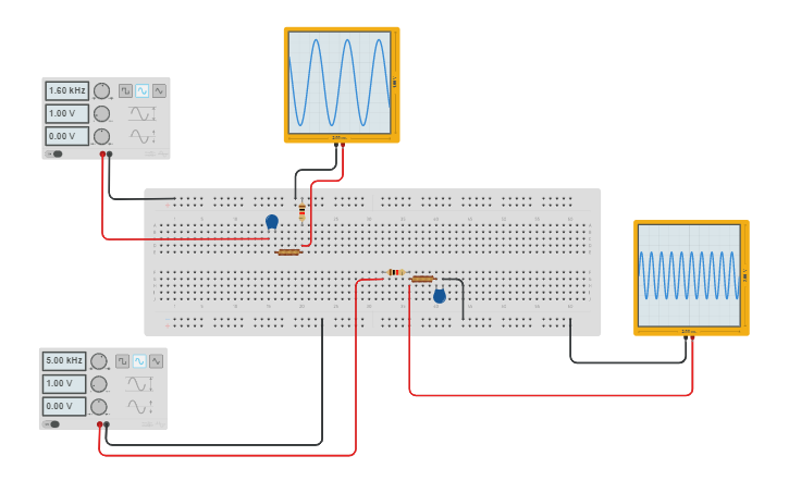 Circuit design Circuito RCL/2 | Tinkercad