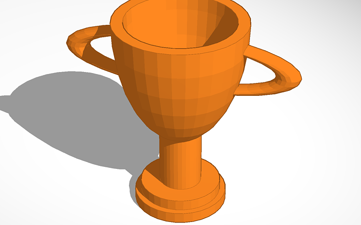 3D design Trophy - Tinkercad