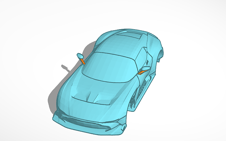 3D design car body with spinning balls | Tinkercad