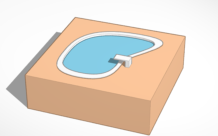 3D design Pool - Tinkercad