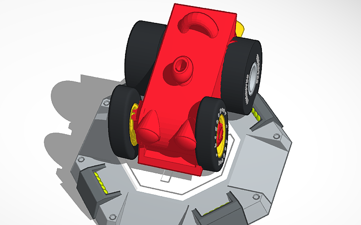 3D design drag car | Tinkercad