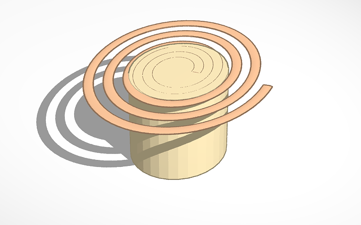 3D design Spiral Galaxy - Tinkercad