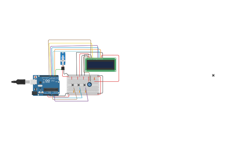 Circuit design ascensor - Tinkercad