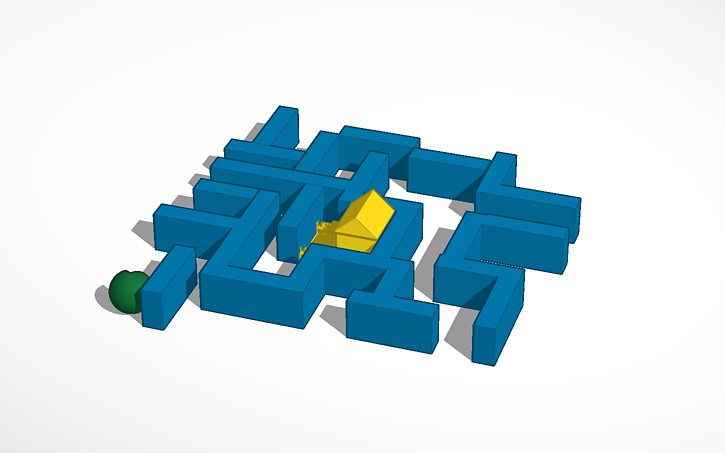 3D design Maze - Tinkercad