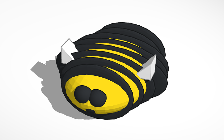 3D design bee - Tinkercad