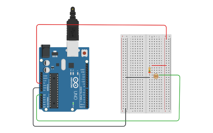 Circuit design OurFirstCode | Tinkercad