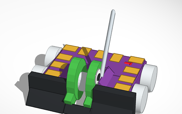 3D design Battlebots witch doctor season 2 - Tinkercad