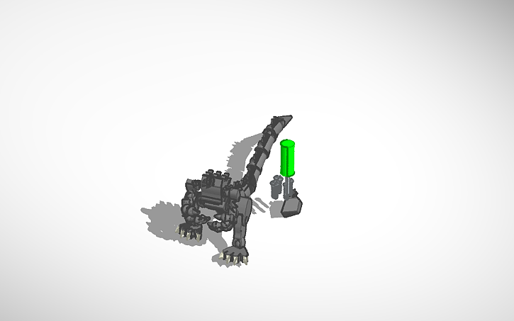 3D design godzilla ultima action figure with ball joints | Tinkercad