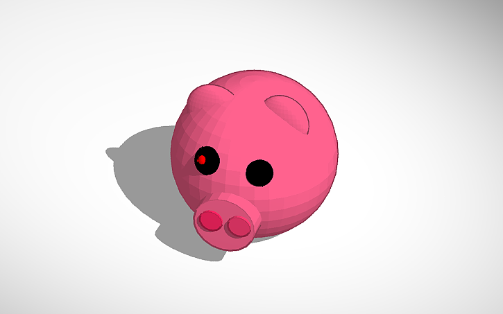 3D design Piggy From Roblox - Tinkercad