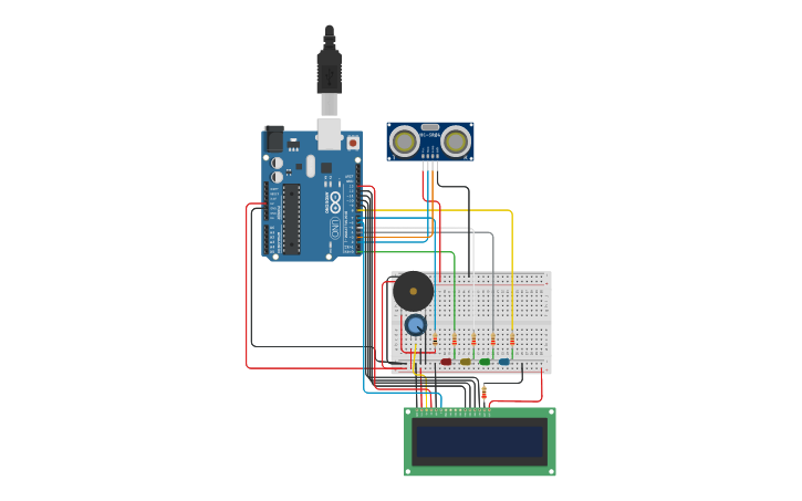 Circuit design practica pregunta 2 | Tinkercad