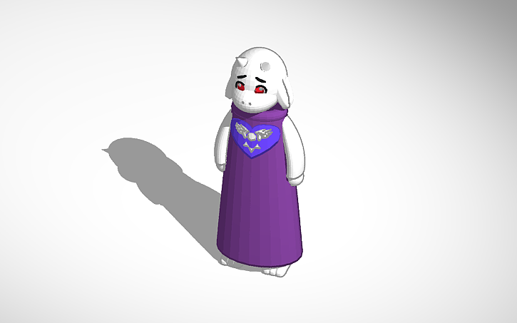 3D design 토리엘(toriel)(undertale) | Tinkercad