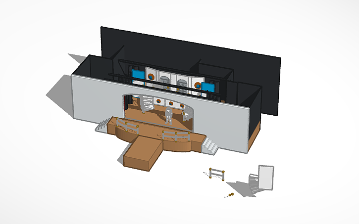 3D design COGS GSP Stage | Tinkercad