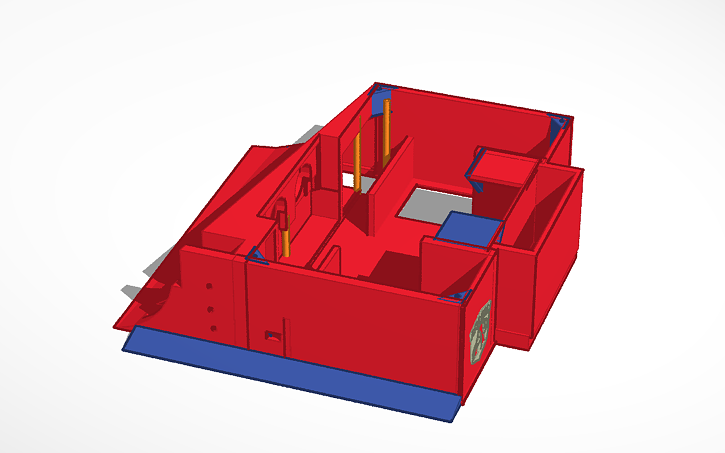 3D design Acadia2019 Mini Sumo - Tinkercad