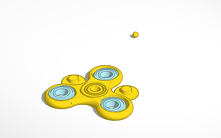 3D design spiner - Tinkercad