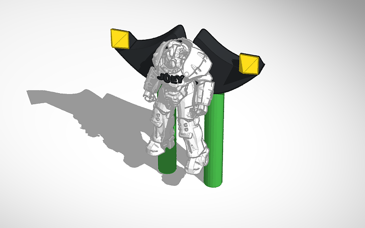 3D design fallout - Tinkercad
