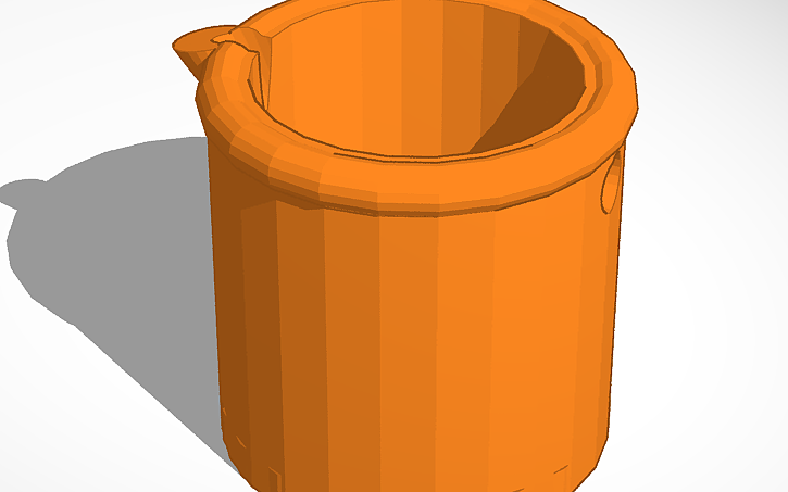 3D design Beaker - Tinkercad