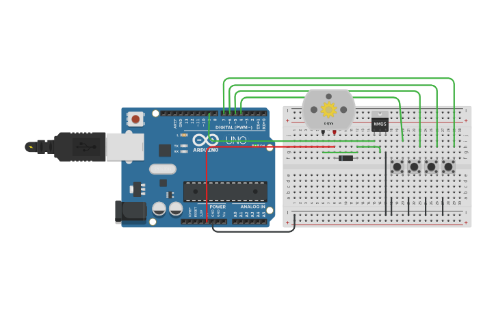 Circuit Design Copy Of Copy Of самостоятельная 3 Tinkercad