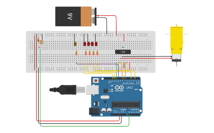 Circuit design Circuitos - Tinkercad