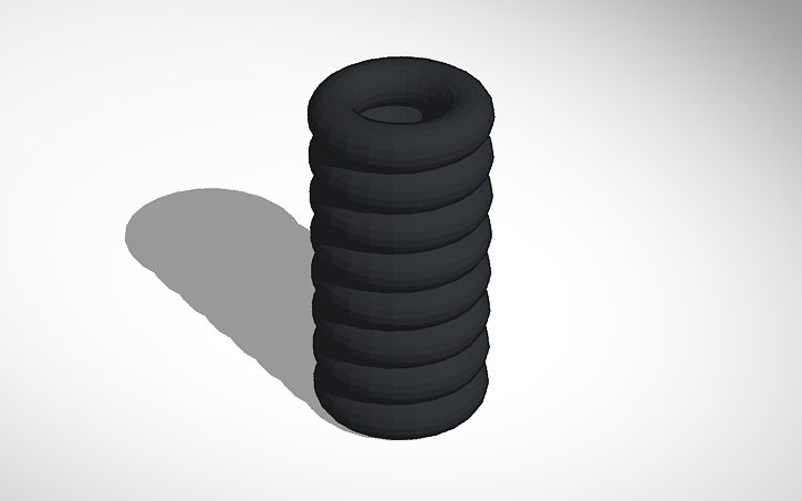 3D design stack of tires | Tinkercad