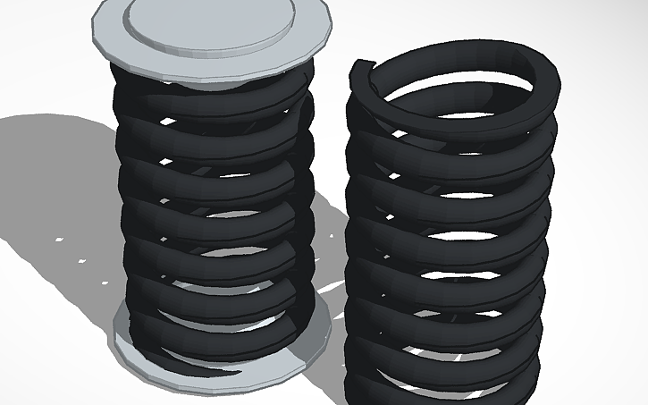 3D design Spring - Tinkercad
