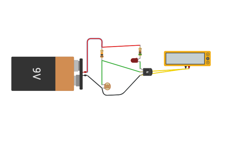 Circuit design Night Light Circuit with NPN - Tinkercad