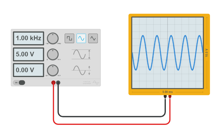 Circuit design Function generator & Oscilloscope - Tinkercad Circuit design Function generator & Oscilloscope - Tinkercad
