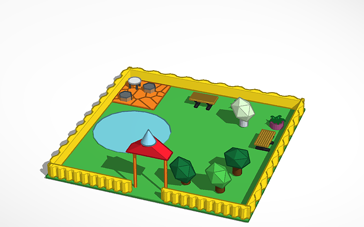 3D design Theme Park - Tinkercad