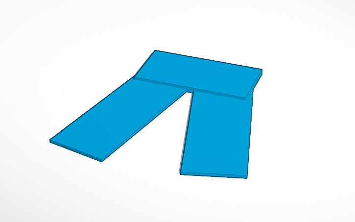 3D design Pants - Tinkercad