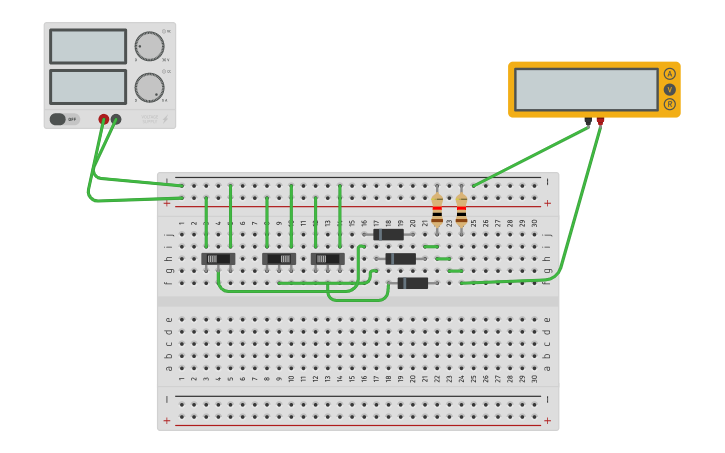 Circuit design CEE 8.7 - Tinkercad