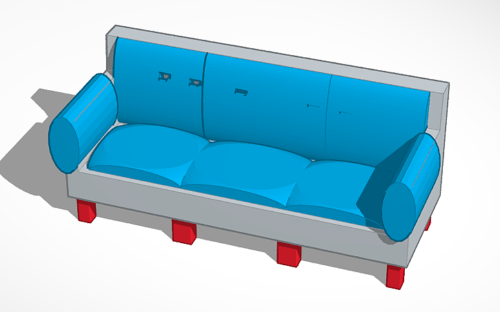 3D design Hobby Lobby Couch | Tinkercad